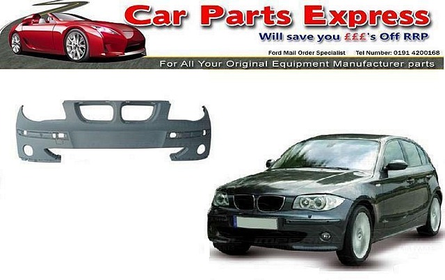 BMW 1 SERIES FRONT BUMPER PAINTED ANY COLOUR 2004 - 2007 £224.99 ...