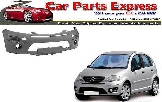 CITROEN C3 FRONT BUMPER PAINTED ANY COLOUR 2005 - 2009 £250.99 ...